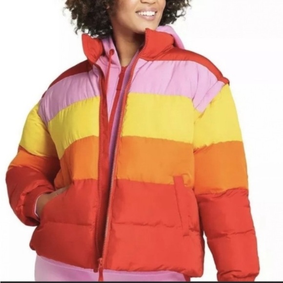 Lego | Jackets & Coats | Lego X Target Color Block Puffer Jacket Nwt ...